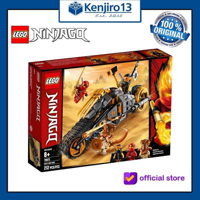 Jual Lego Ninjago 70672 Cole's Dirt Bike di Seller Kenjiro13 - Kota ...