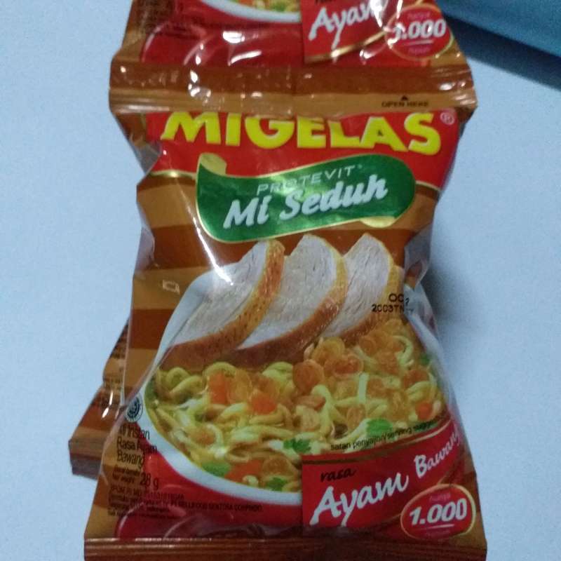 Jual Mie Gelas Migelas Rasa Ayam Bawang @28 Gr-(HARGA 1 DUS isi 12 ...