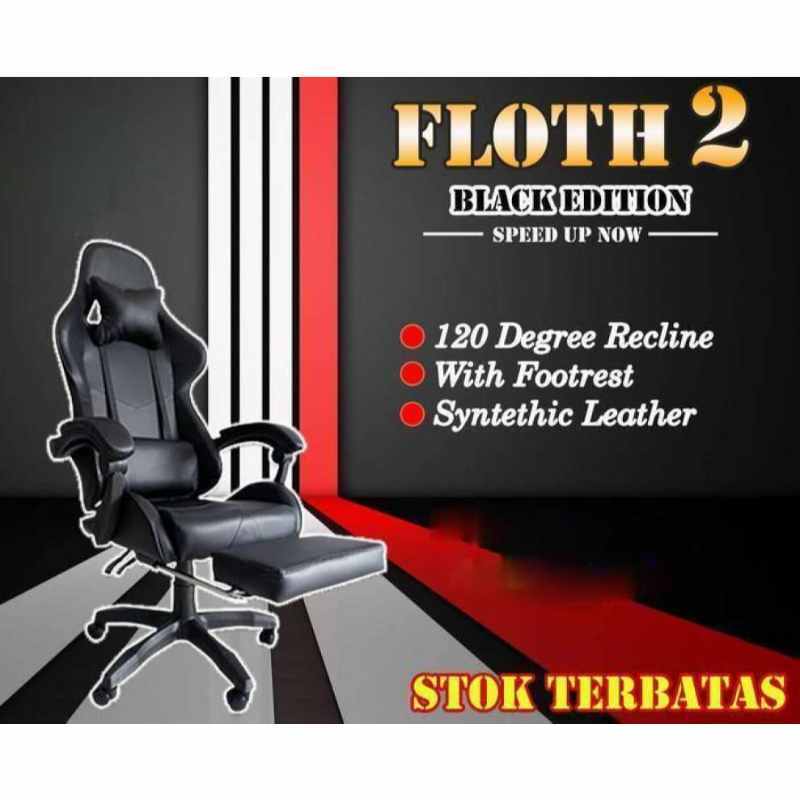 Jual Floth Gaming Chair Premium Quality Gaming Chair FLOTH2 / Kursi ...
