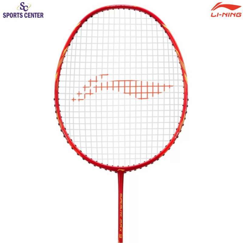 Jual Set Raket Badminton Lining Superlite Max 9 Red Gold Di Seller ...