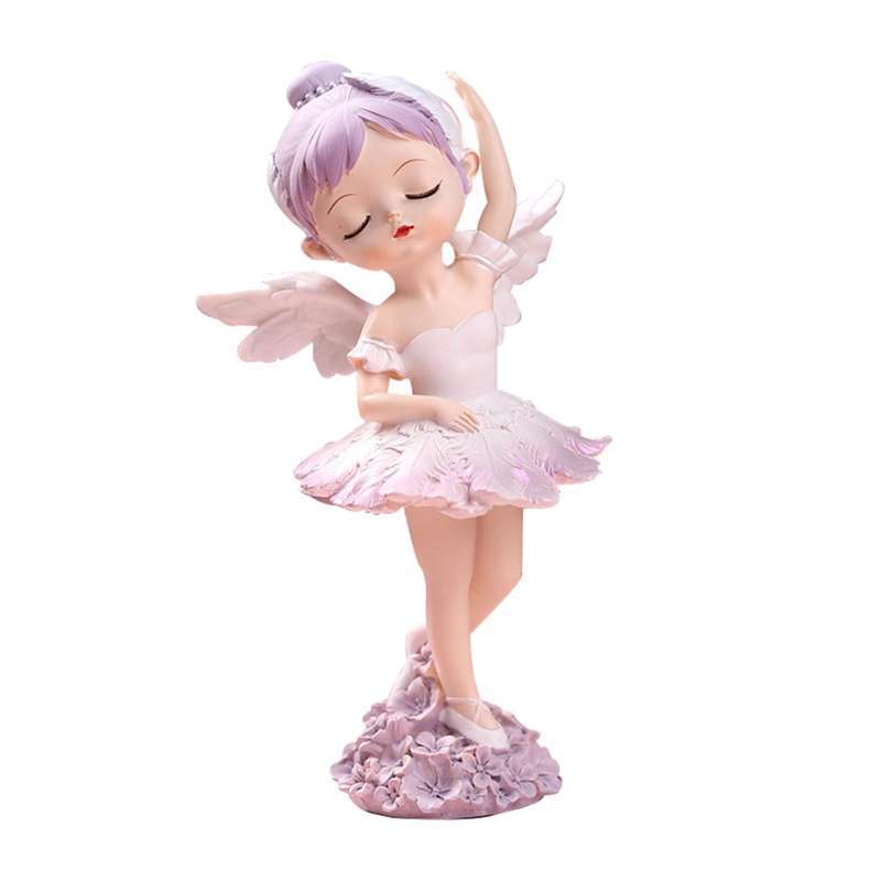 Jual Ballet Ballerina Girl Cake Topper Figurine Miniature Dance Garden ...