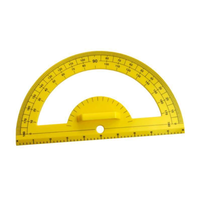 Jual 180° Degree Protractor Angle Finder Measure Ruler Template Tool ...