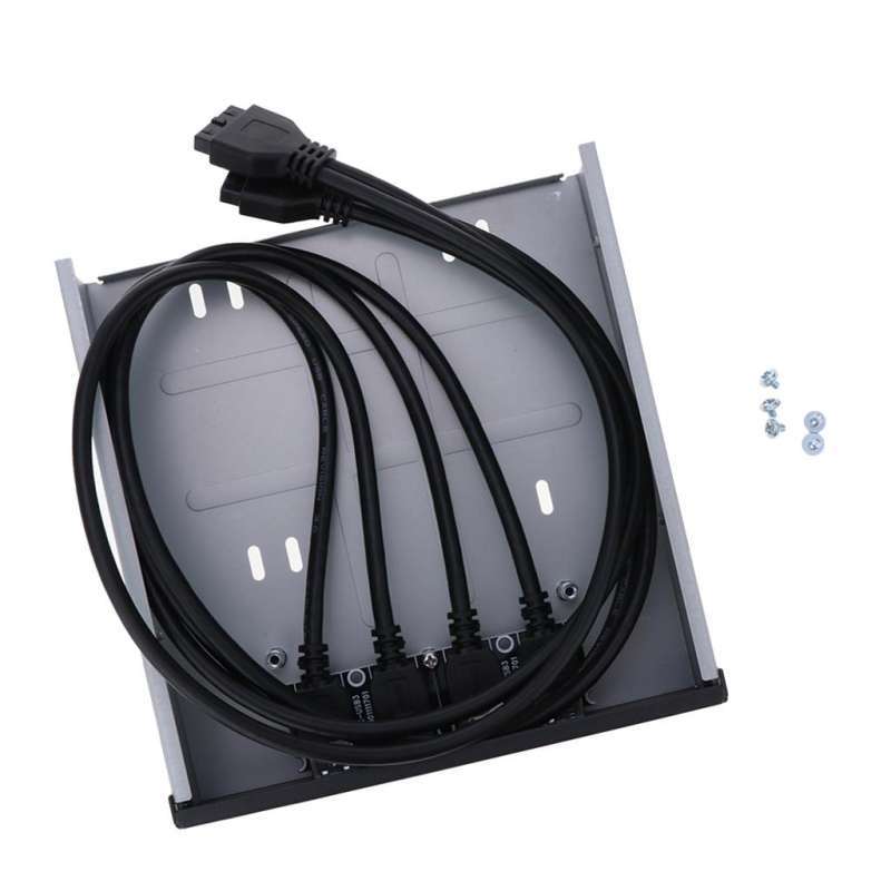 Jual USB3.0 4Ports， Front Panel USB Hub with USB To 19/20 Pin Power ...