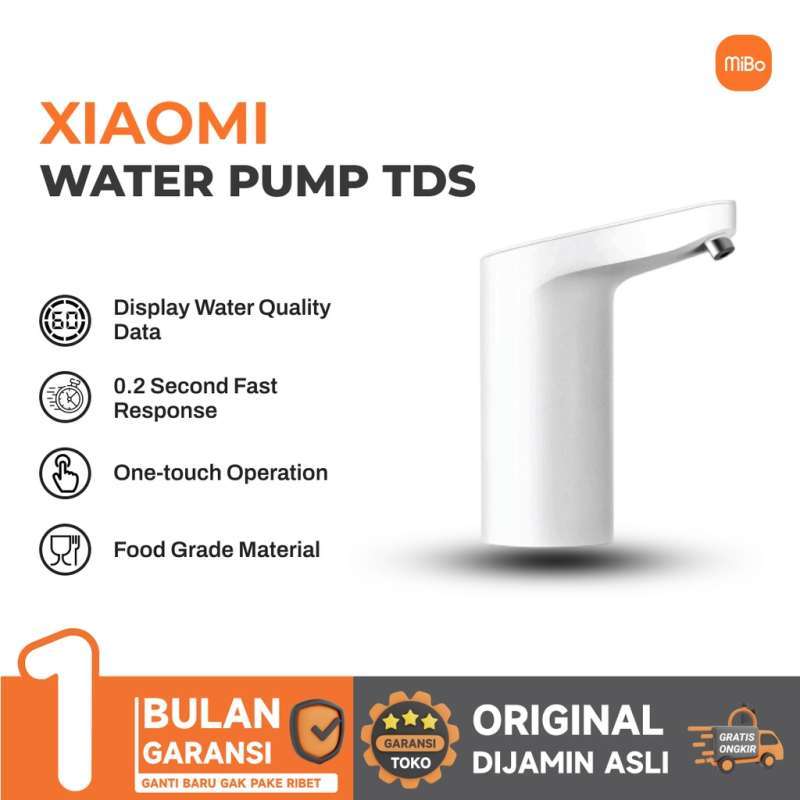 Jual Xiaomi Water Pump With TDS Automatic USB Rechargeable Pompa Galon ...