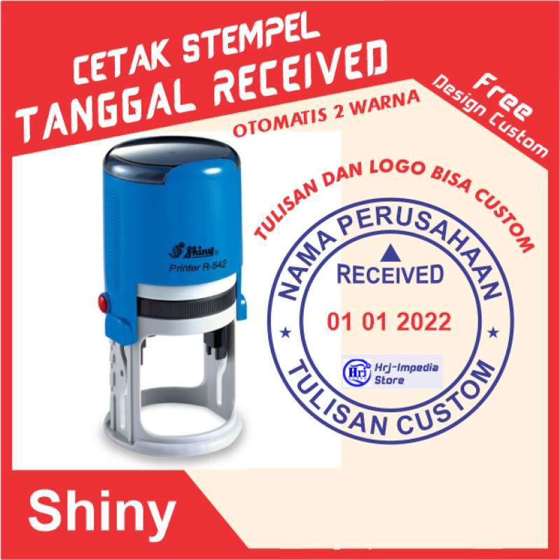 Jual Cetak Stempel Received Tanggal 2 Warna | Cetak Stempel Shiny ... Jual Cetak Stempel Received Tanggal 2 Warna | Cetak Stempel Shiny ...