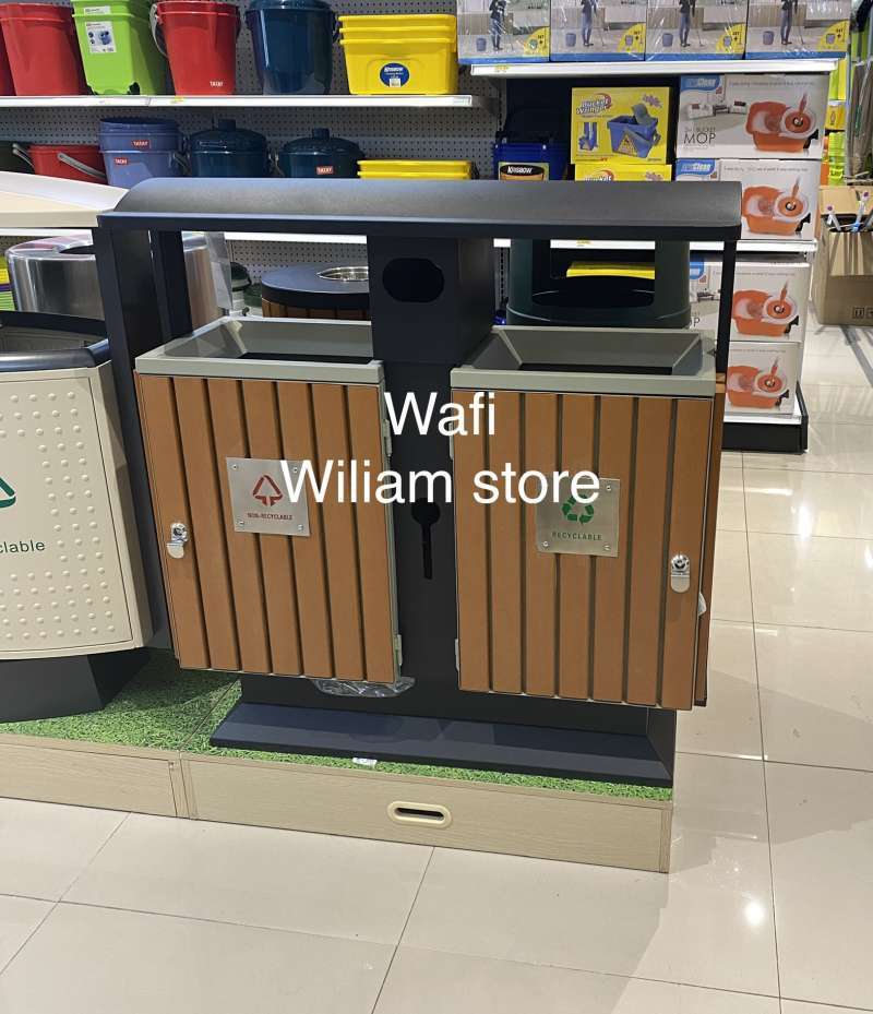 Jual Krisbow Tempat Tong Sampah Taman 2 In 1 Indoor Dan Outdoor 34 ...