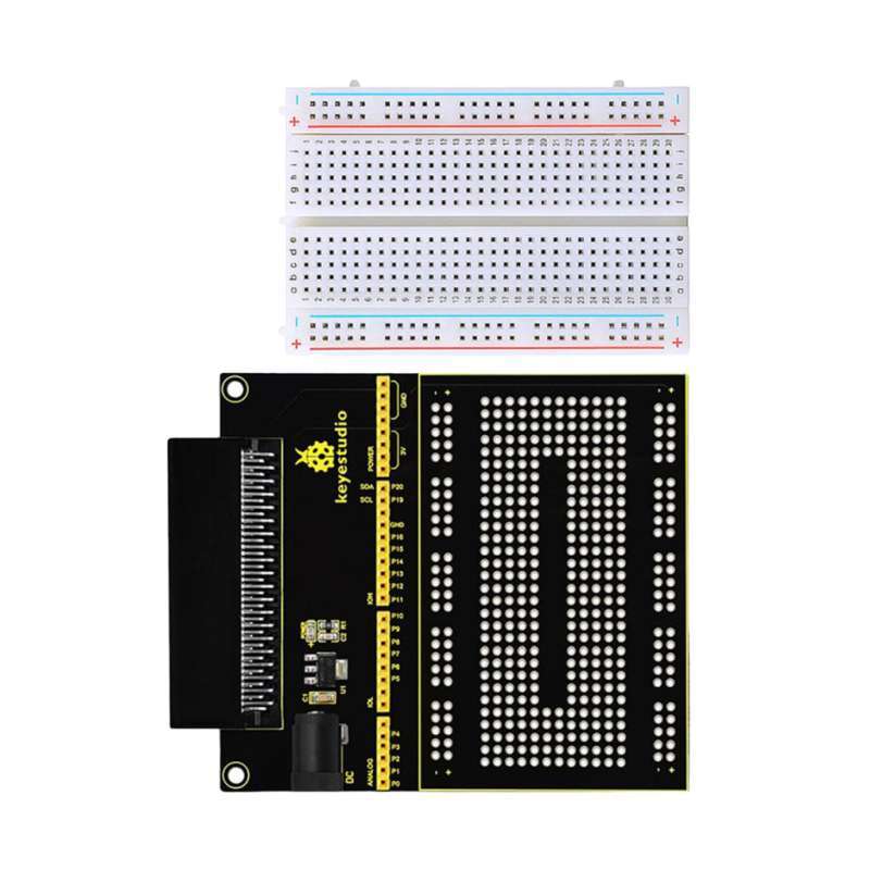 Jual Prototype Breakout Board V2 With 400-point Breadboard Micro Bit Di Seller Baosity ...