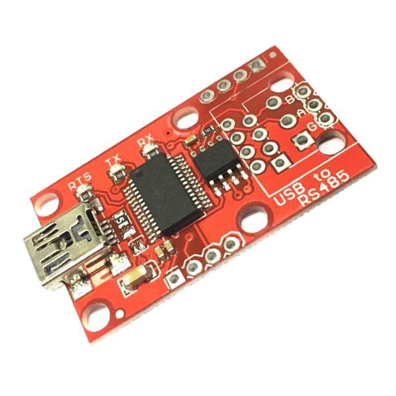 Promo USB To RS485 TTL CH340G Converter Module 7-12V Serial Port Module ...