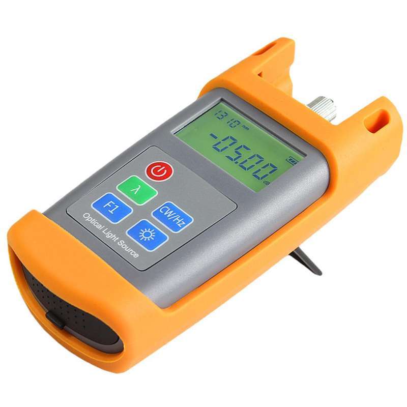 Promo Mini Handheld Fiber Optical Light Source for Power Meter & Fiber ...