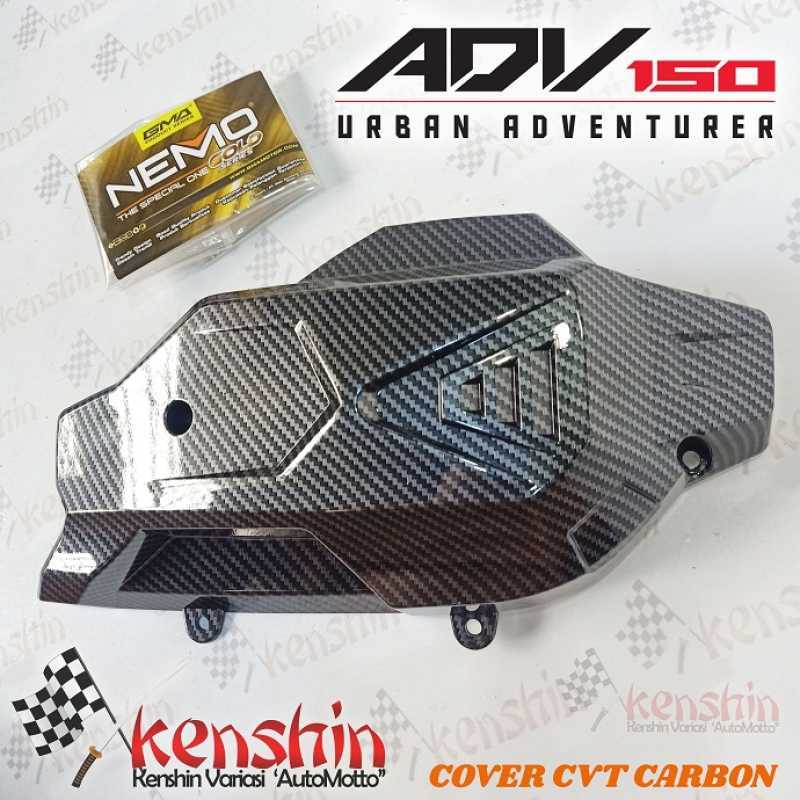 Jual Cover CVT Bawah Filter Udara Carbon Honda ADV 150 di Seller ...