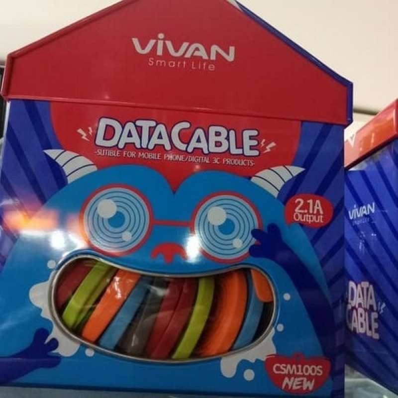 Jual Limited Kabel Data Vivan 2.1A Csm100S - Usb Micro Vivan 2.1A ...