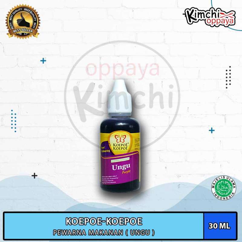 Jual Pewarna Makanan Minuman Kue Koepoe Koepoe 30 Ml All Coloring ...