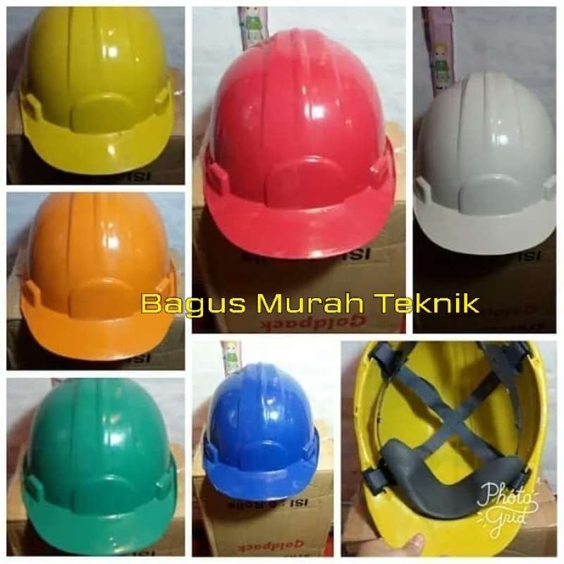 Jual HELM PROYEK ULTRA KOMPLIT INNER DAN TALI DAGU SAFETY HELMET SET ...