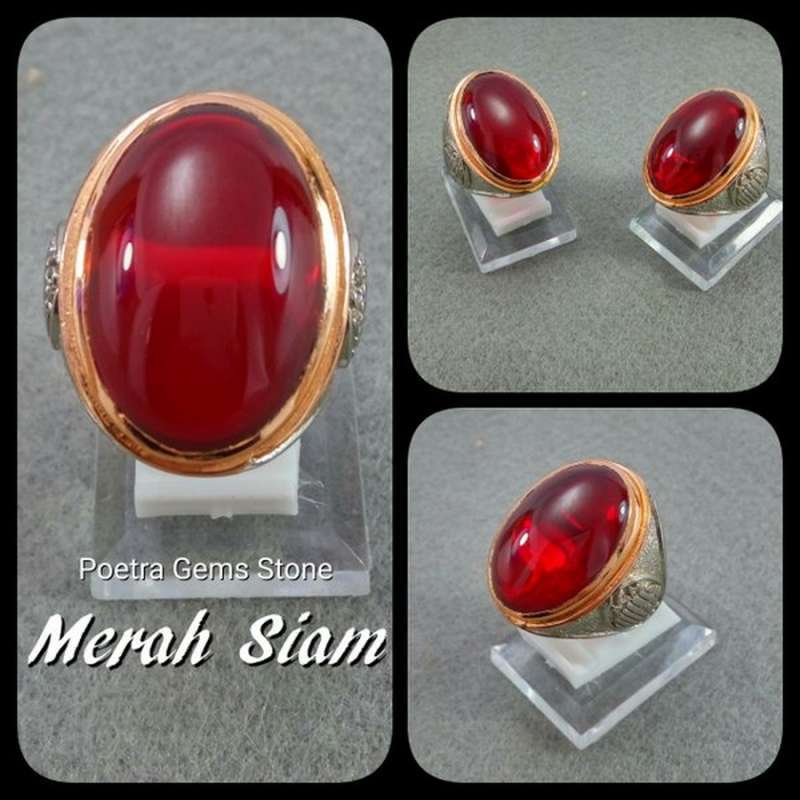 Harga Batu Merah Siao Jual Natural Merah Siam Model & Desain Terbaru