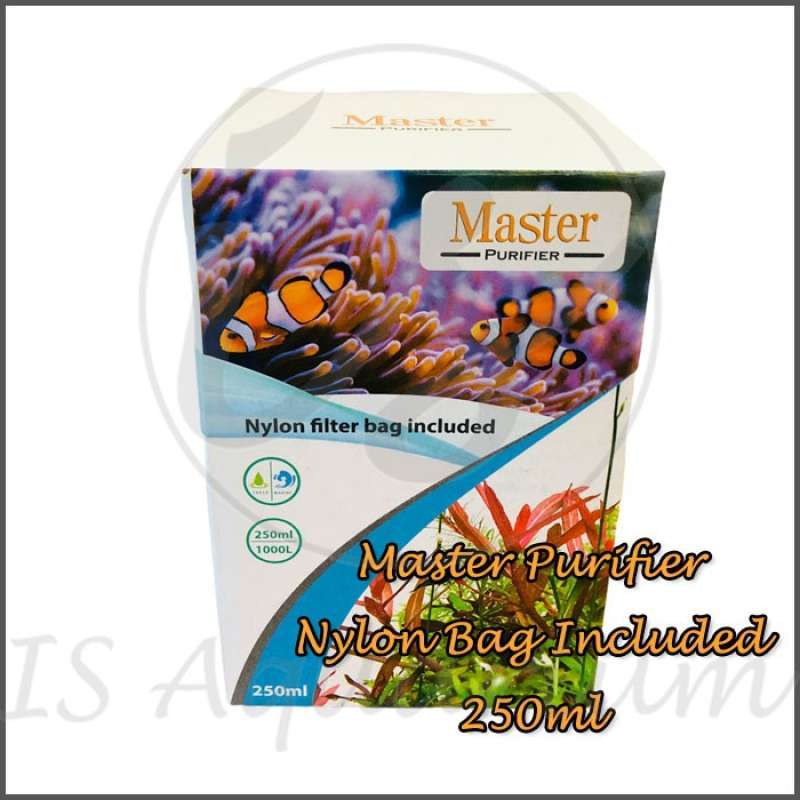 Jual Master Purifier 250ml Penjernih Air Seperti Seachem Purigen Media ...