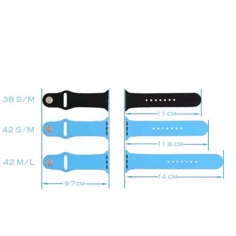 Promo Strap I Watch / Nk Strap Sport Apple Watch Ukuran 38mm 40mm 41mm ...