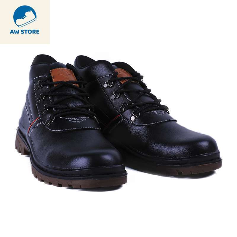Jual Sepatu Safety Ujung Besi Boots Pria Shenron Di Seller Sepatu Pria ...