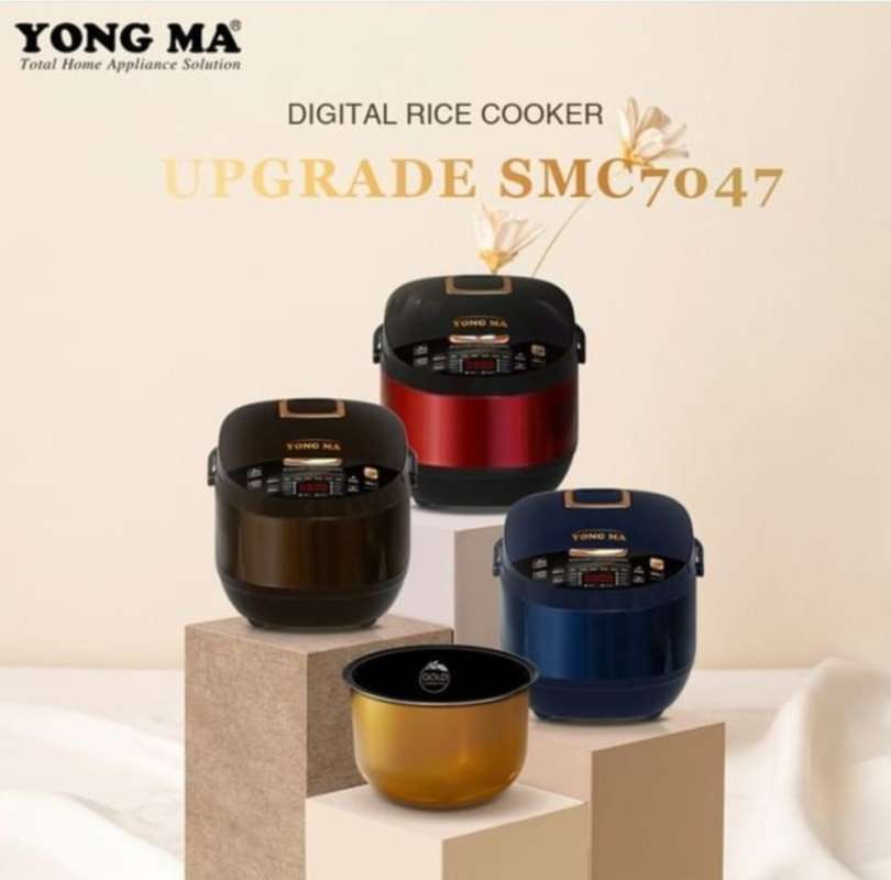 Promo Yong Ma Digital Rice Cooker SMC-7047N Magic Com yongma 2 Liter ...