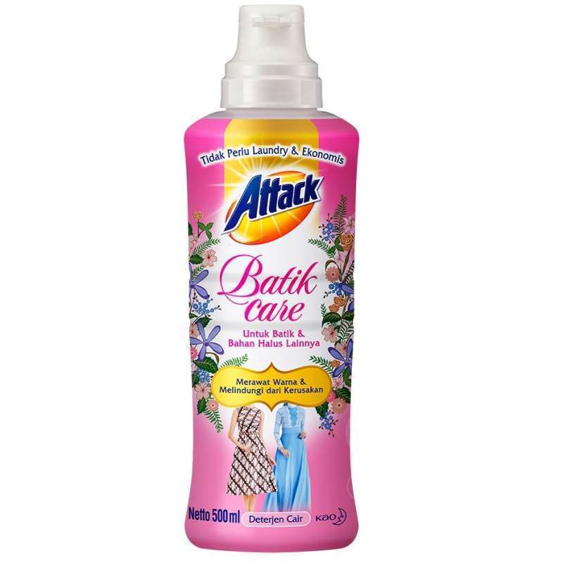 Jual Attack Batik Care 500ml / Karton / 12 Btl Di Seller Indowitamamart ...
