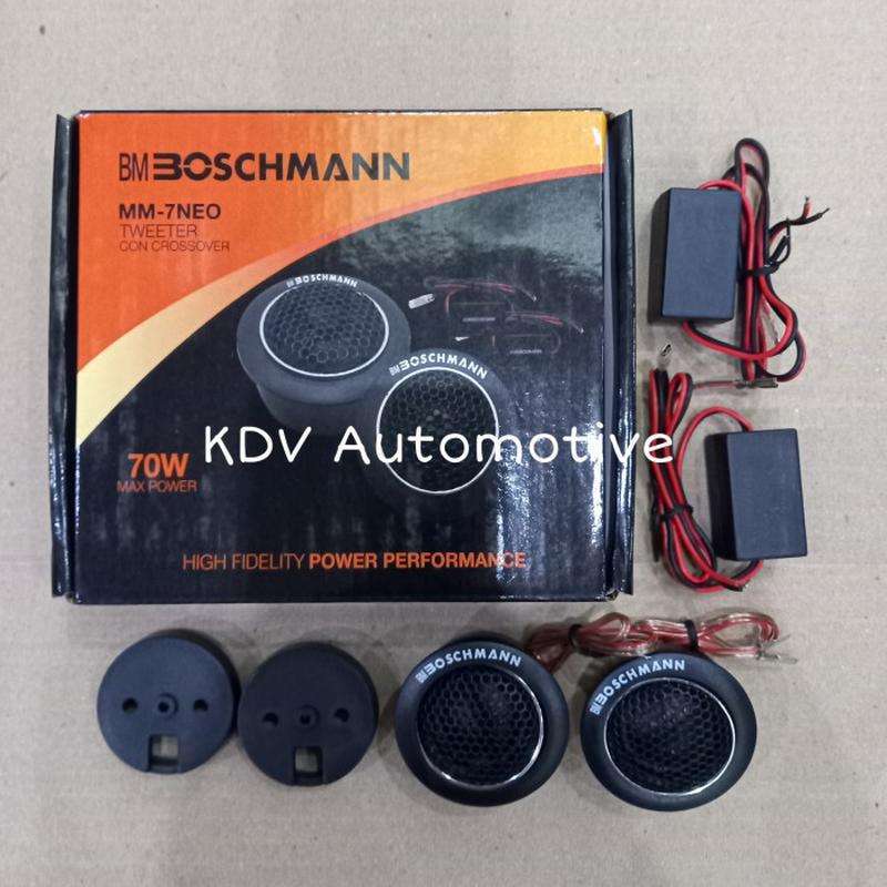 Promo Tweeter Mobil Boschman MM 7 Neo - Black Diskon 18% di Seller KDV ...