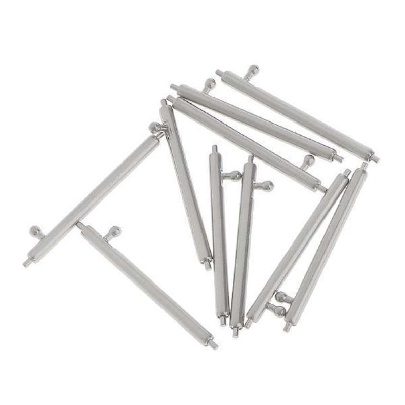Jual 7x Quick Release Spring Bar Cylindrical Push Button for Watch ...