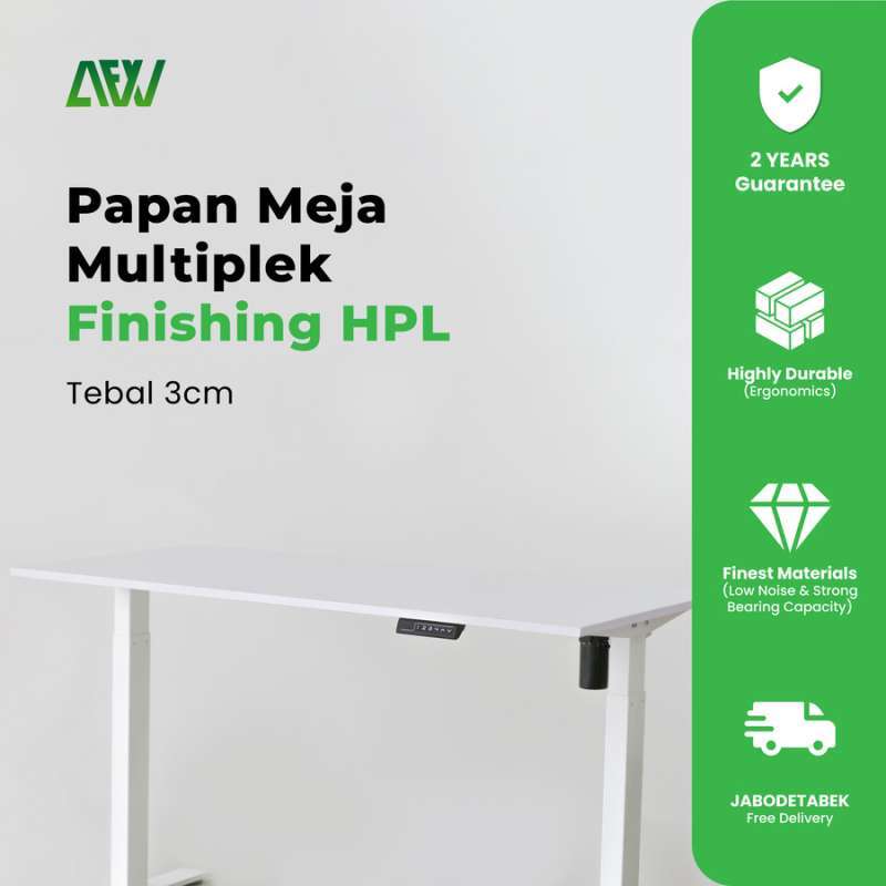 Jual Papan Meja Multiplek Finish HPL - Custom di Seller All For Work ...