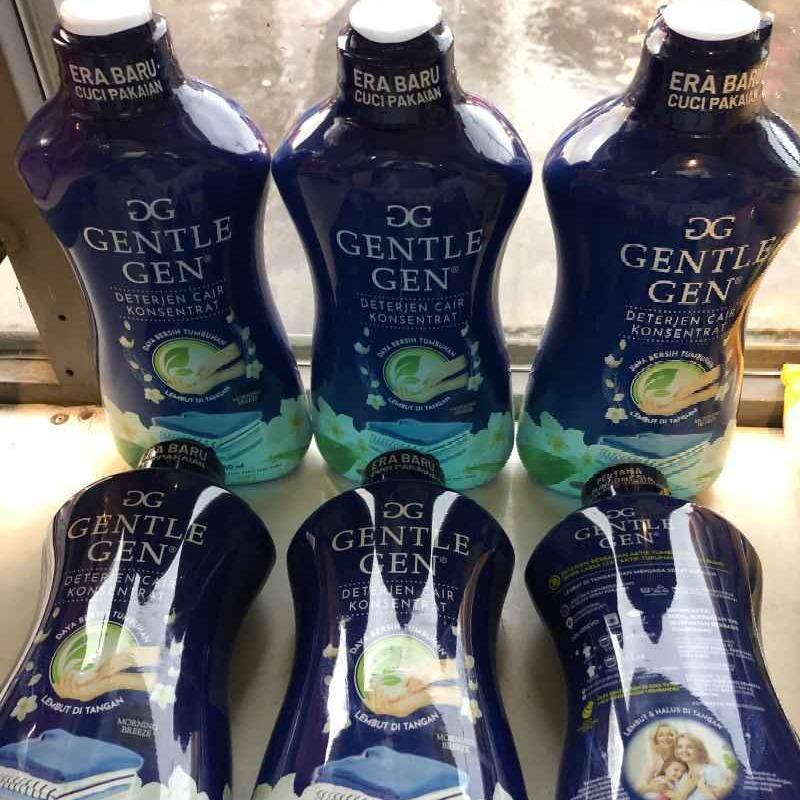 Jual Gentle Gen Botol 750 ml Deterjen Cair Konsentrat di Seller Warung ...
