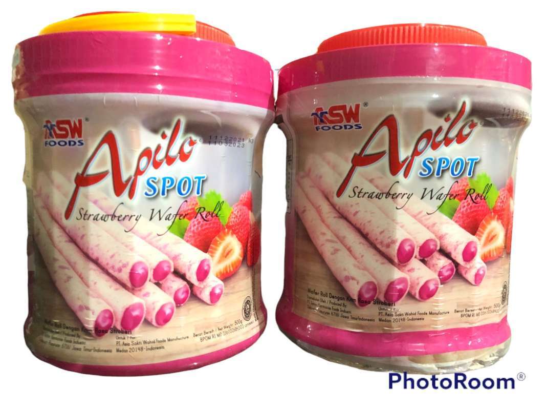 Jual Apilo Wafer Roll Strawberry & Chocolate Di Seller Racell Store ...