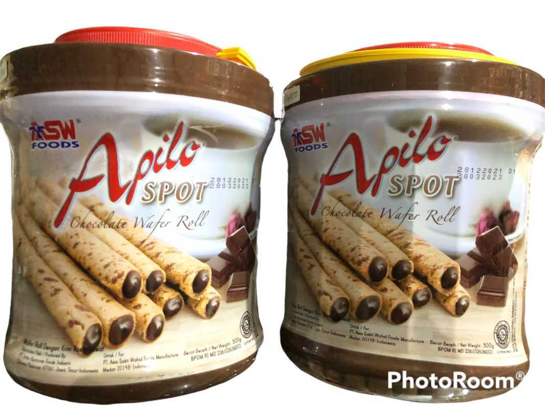 Jual Apilo Wafer Roll Strawberry & Chocolate di Seller RACell Store ...