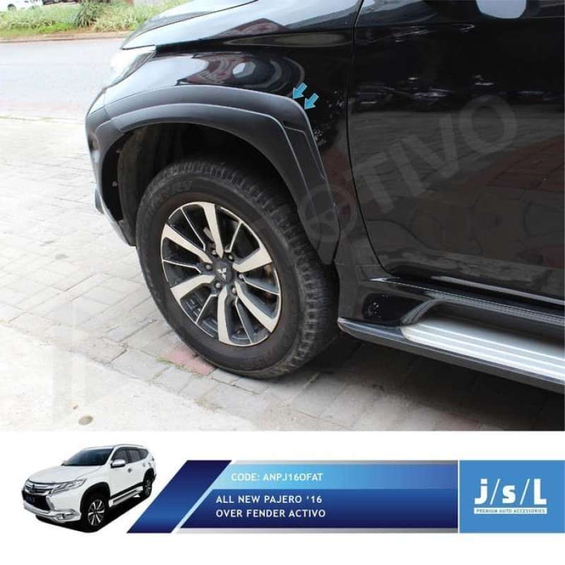 Jual All New Pajero Sport Over Fender Activo Fender Samping di Seller ...
