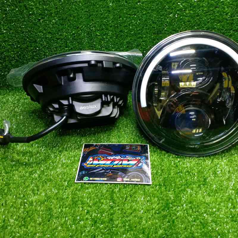 Jual Headlamp Daymaker Led 7 Inch Rubicon,jimny, Hardtop 12 Volt Di ...