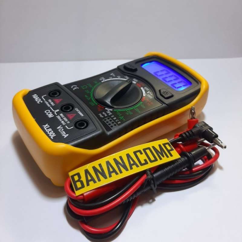 Promo Mini Digital Multimeter/multitester/avometer Ac/dc Voltage Tester ...