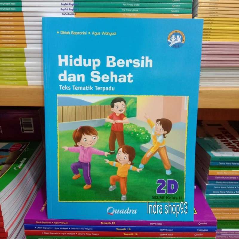 Jual Buku Tematik Terpadu 2d Kelas 2 Sd Mi Kurikulum 2013 Quadra Di