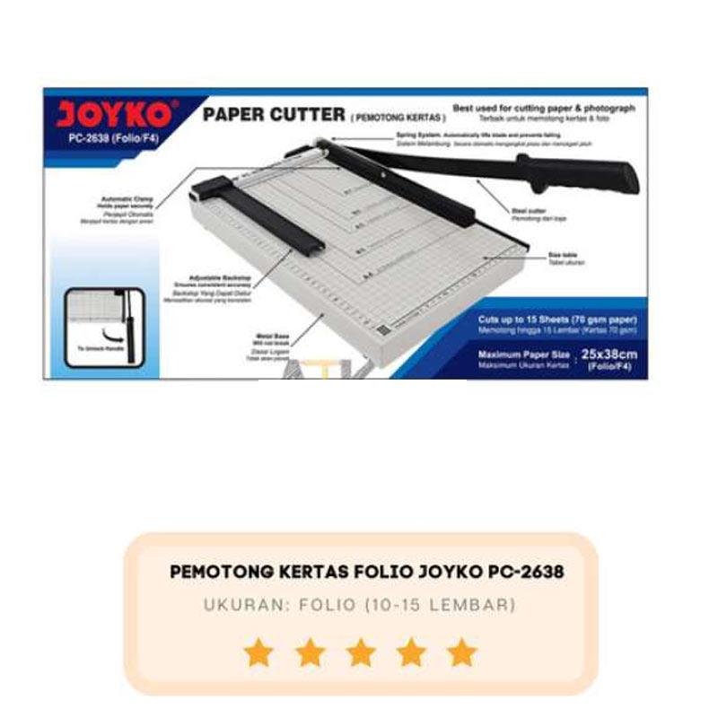 Jual Alat Pemotong Kertas Paper Cutter Kenko Ukuran Folio Atk Di
