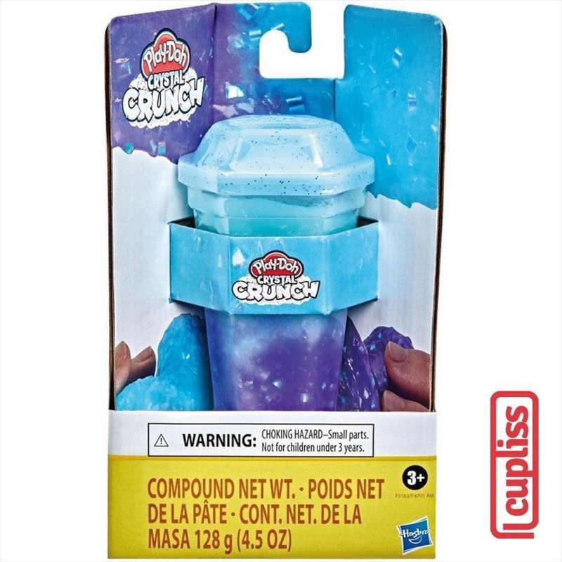 Promo Play Doh Crystal Crunch Single Purple Blue Hasbro F5163 E4701 ...