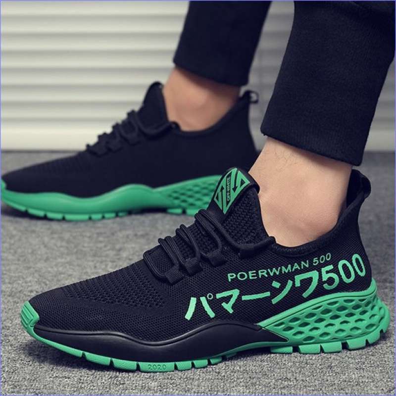 Promo Sepatu Sneakers Pria POWERMAN500 Sepatu Import Pria Sekolah ...