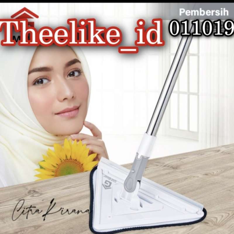 Jual New Pembersih Kaca Jendela Serbaguna Segitiga Menjangkau Sudut
