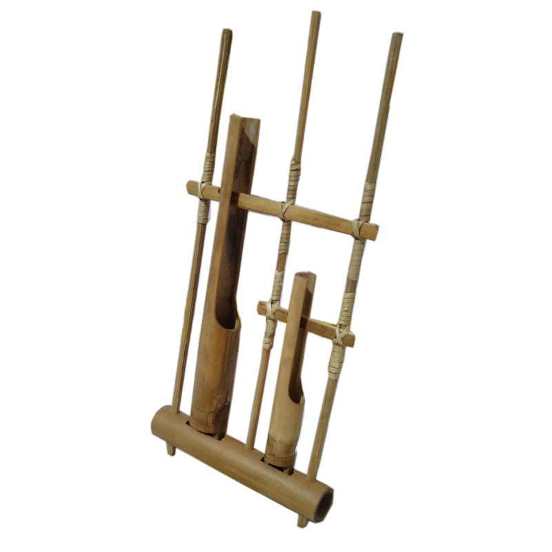 Promo Angklung Satuan Satu Pcs Nada 1 Oktaf Doremifasolasido Bambu Tali ...