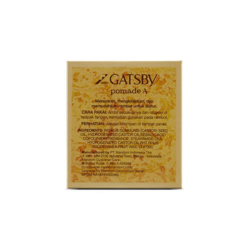 Jual Gatsby Pomade For Men Kuning 80 G Di Seller Whitemagnolia ...