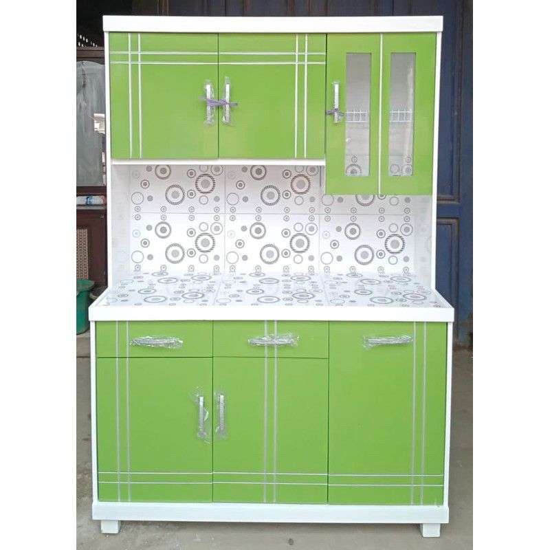 Jual lemari sayur 3 pintu lemari sayur murah lemari piring kitchen set ...