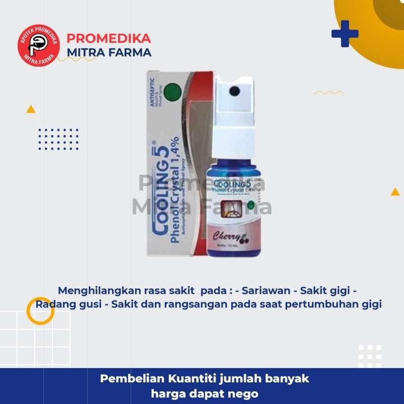 Jual Cooling 5 Spray / Botol / Obat Semprot Mulut / Sakit Gigi ...