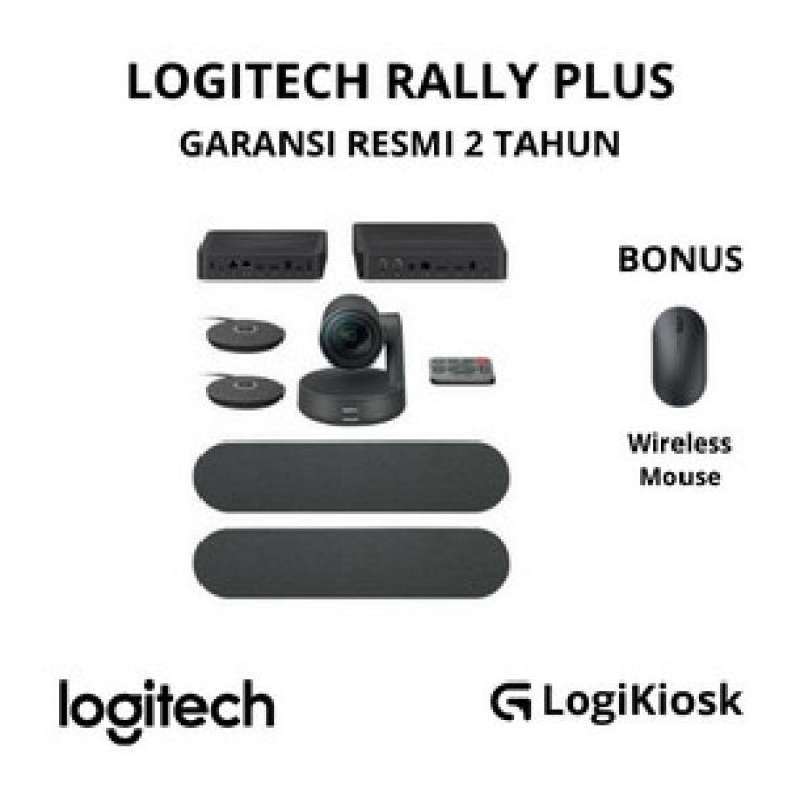 Promo Logitech Rally Plus Video Conference Ultra HD - Garansi Resmi 2 ...