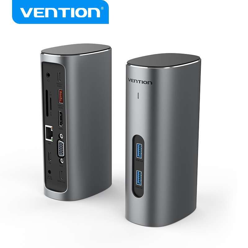 Jual Vention Multiport 12in1 Vertical Docking Station di Seller Vention ...
