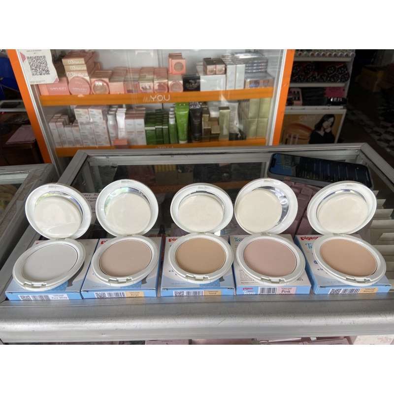 Jual Free kaca - pigeon compact powder -- Pigeon teens compact powder ...