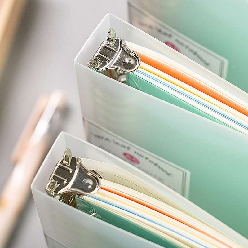 Jual File Binder Transparan dengan Halaman Pemisah Inti Pengganti yang ...
