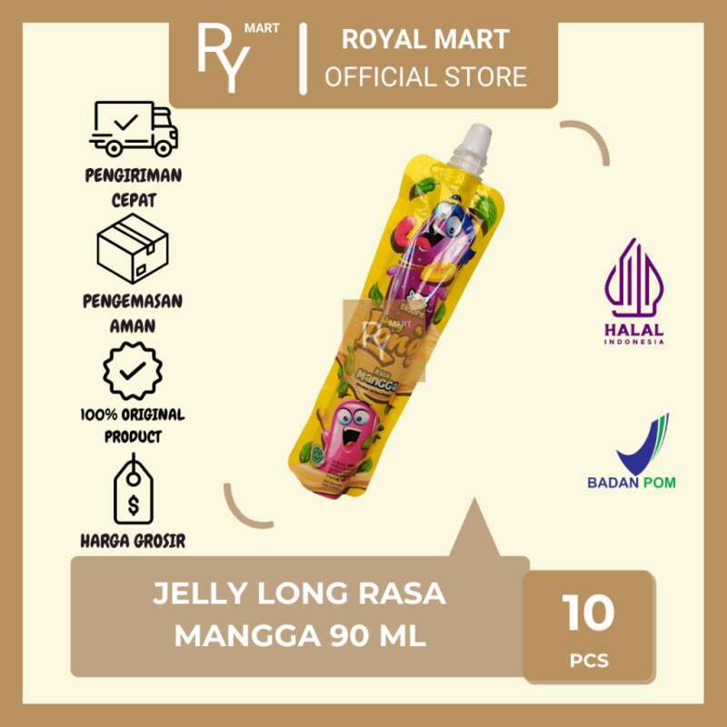 Jual Sidore Minuman Jelly Long Jeli Rasa Mangga 90ml x 10's di Seller ...