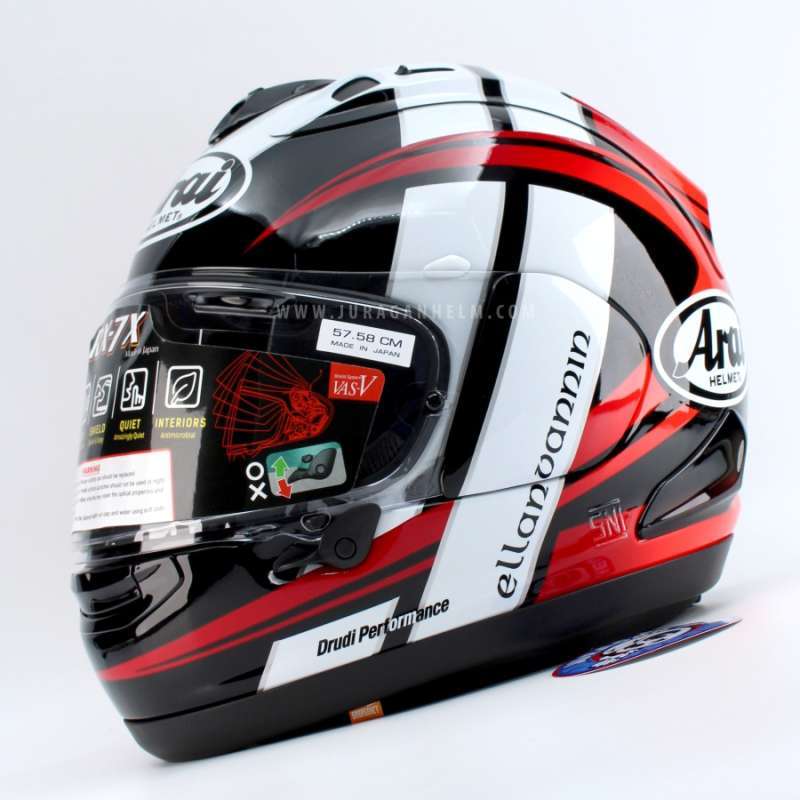 Promo helm Arai RX7X Isle of Man TT 2022 IOMTT - L Diskon 5% di Seller ...