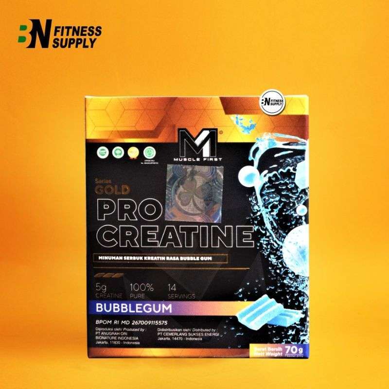 Jual M1 Muscle First Musclefirst Gold Pro Creatine Powder Bubble Gum Di ...