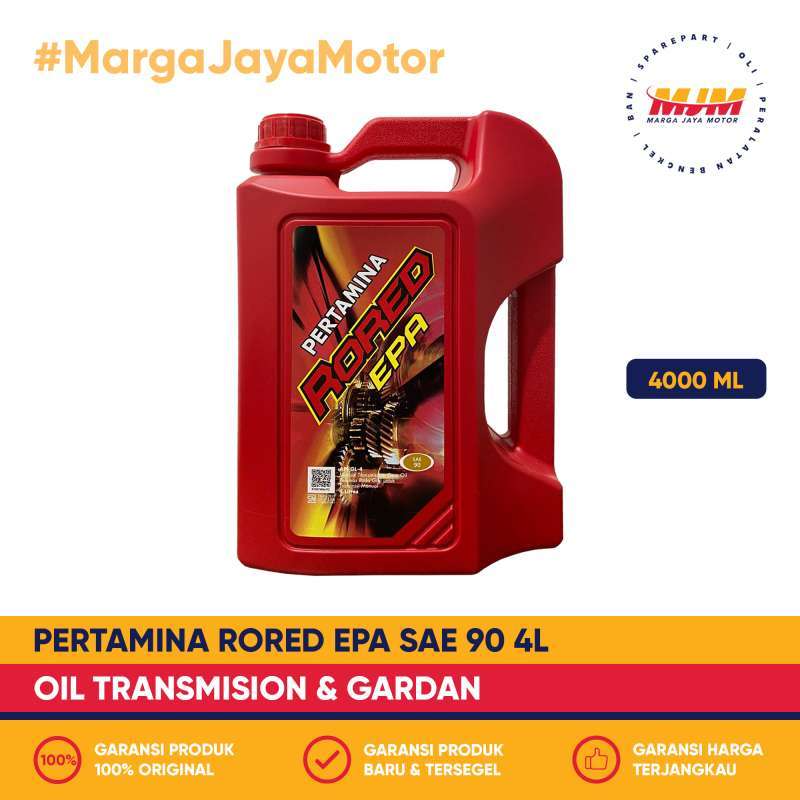 Jual Rored EPA 90 Gear Oil [4000ml] Oli Gardan & Transmisi Pertamina 4L ...