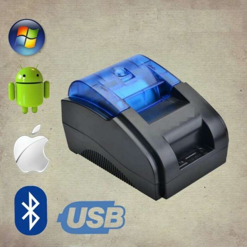 Promo Thermal Printer Bluetooth Barcode Point Of Sales (pos) Cafe Kasir Diskon 11% Di Seller ...